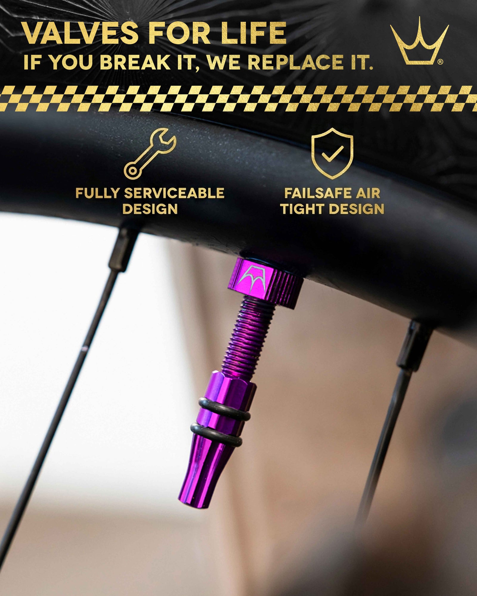 Peaty's Holeshot Fast Flow Tubeless Valves – Peaty's USA